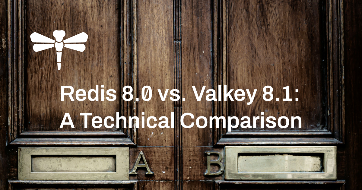 Redis 8.0 vs. Valkey 8.1: A Deep Technical Comparison